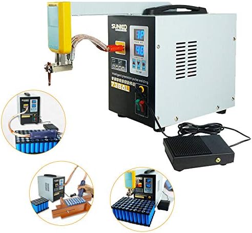 Spot Welder Machine, 738AL Pulse Spot Welder 110V Welding Soldering ...