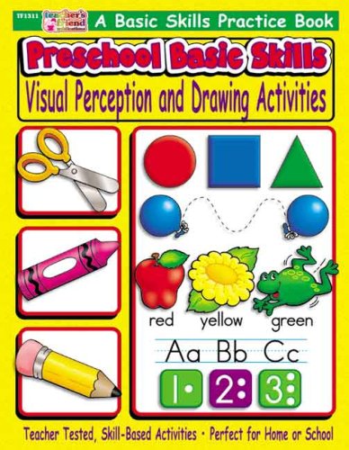 Preschool Basic Skills: Visual Perception & Drawing Activities ...