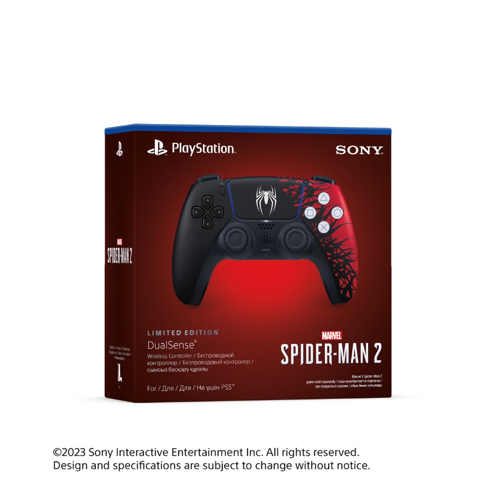 Sony DualSense Wireless Controller - Marvel s Spider-Man 2 Limited ...