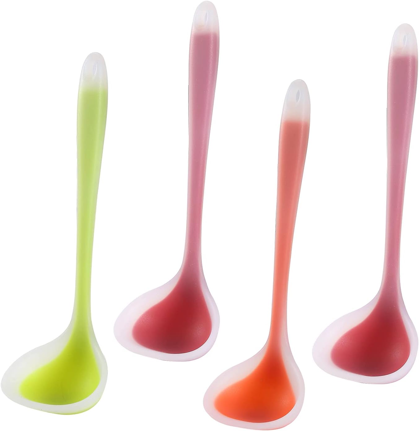 Amazon.com: Chef Craft Plastic Mini Ladles in 2 Sizes, Set of 4, Clear ...