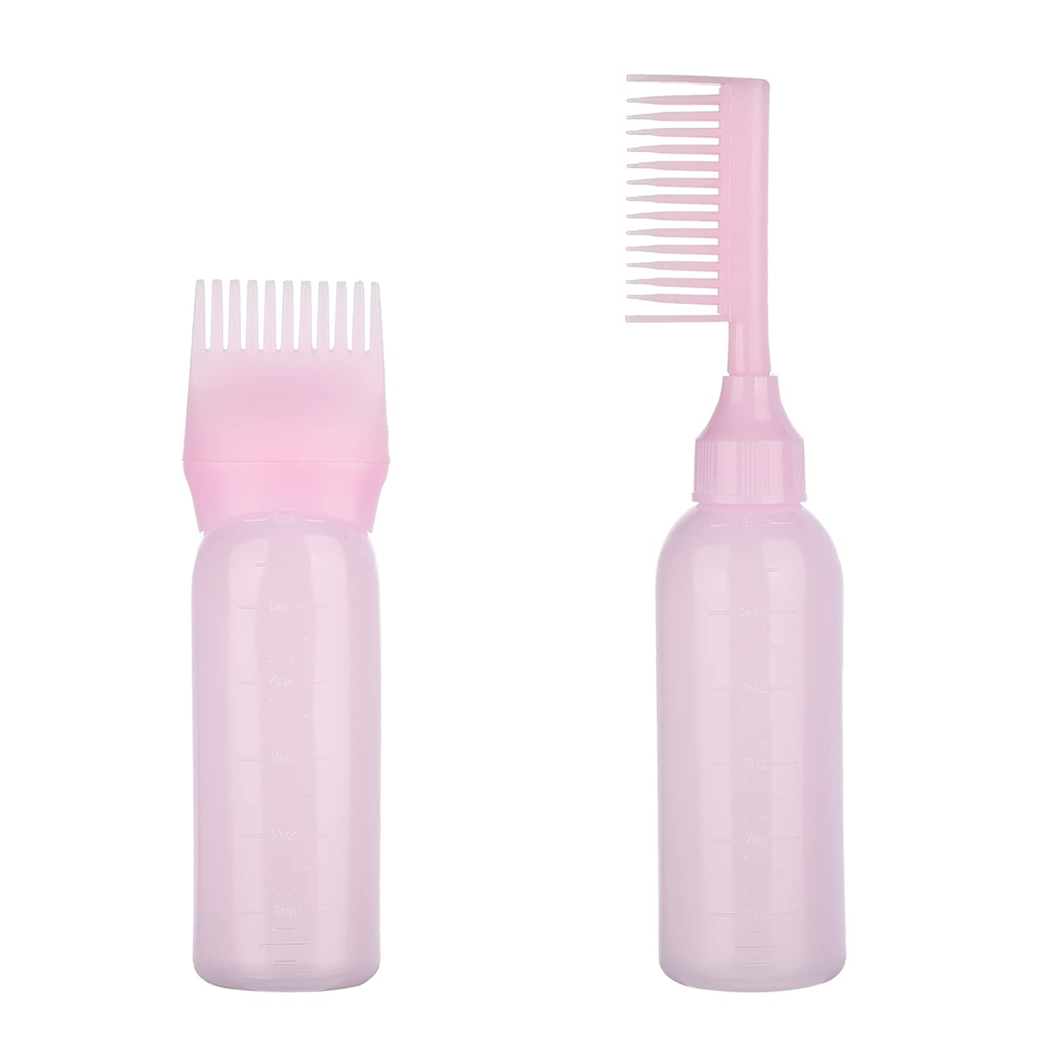 UNVOJL 2 Pack Root Comb Applicator Bottle Hair Dye Bottle Shampoo Brush ...