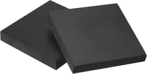 Amazon.com: PATIKIL Rubber Bench Block 4"x4"x0.6", 4 Pack Square ...