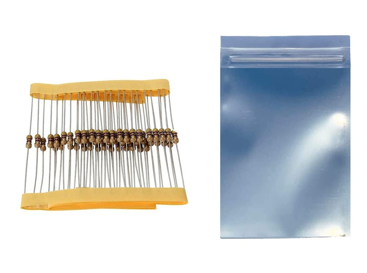 California JOS 680 Ohm Carbon Film Single Fixed Resistor 1/2 W (0.5 ...