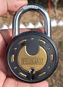 IBDA Steel Lock And Key 65Mm|Double Locking|7 Levers' Technology ...
