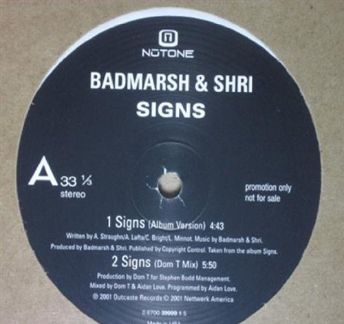 Badmarsh & Shri - Signs - Amazon.com Music