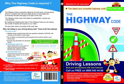 The Highway Code - Road rules & regulations, traffic signs Latest ...
