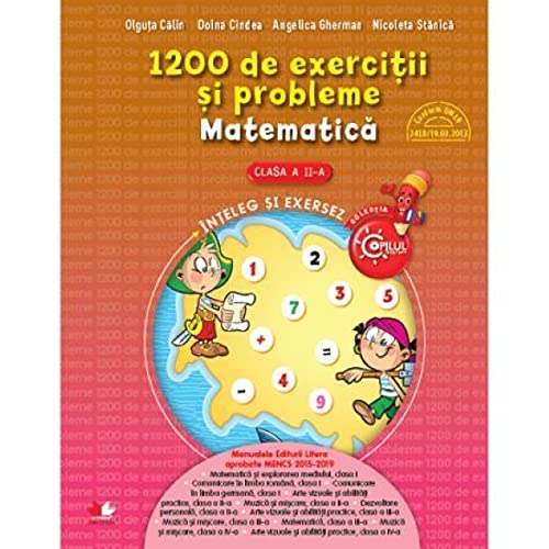 1200 De Exercitii Si Probleme De Matematica. Clasa A Ii-A: Amazon.co.uk ...