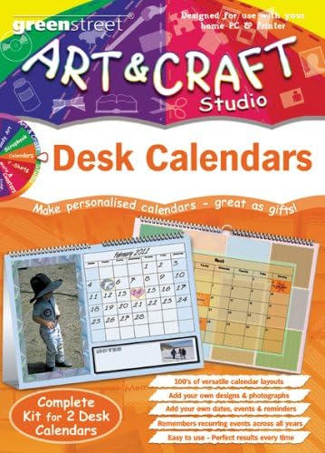 Art & Craft Desktop Calendar Kit (PC) : Amazon.co.uk: Software