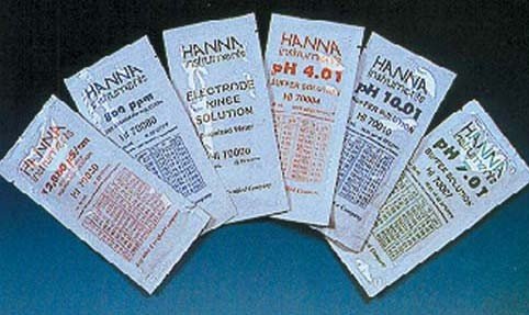 New Buffer Solution Sachets Ph 4 Swimming Pool Water Testing Papers Pk ...