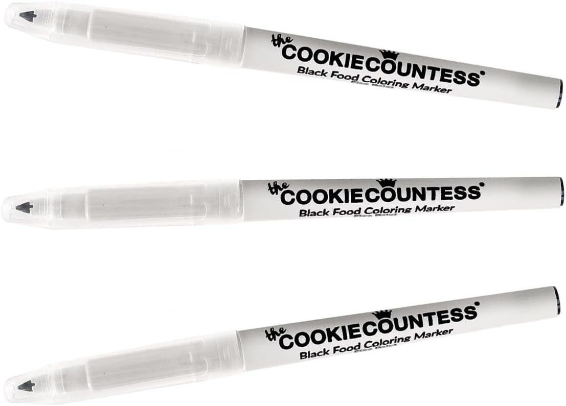 Amazon.com: Wilton Black Food Marker, 2-Count Pack of Edible Markers ...