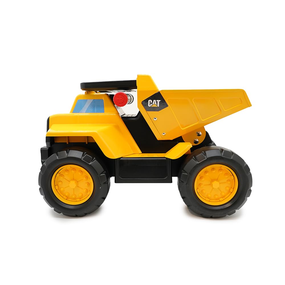 Amazon.com: CAT Construction Toys, Play and Ride Dump Truck, 2-in-1 ...
