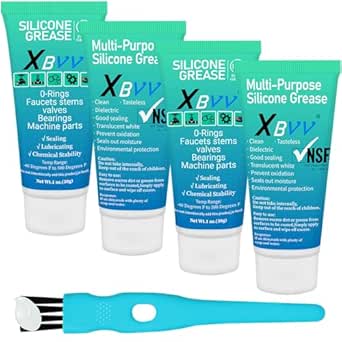 XBVV Silicone Grease Lubricant Food Grade for O-Rings Valve Pool Filter Plumber Faucet Slicon ...