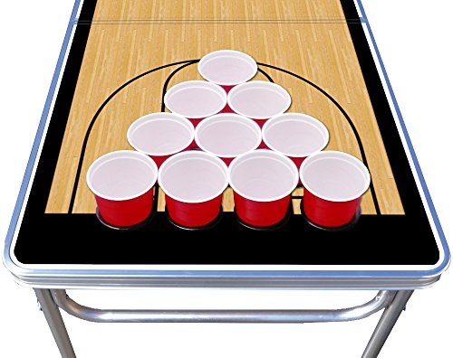 Snapklik.com : 8-Foot Beer Pong Table w/Cup Holes