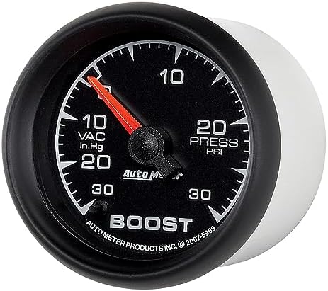 Amazon.com: Auto Meter 5959 ES 2-1/16" 30 in. Hg/30 PSI Full Sweep ...