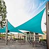 Amazon.com : Royal Shade 10' x 10' x 10' Turquoise Triangle Sun Shade ...