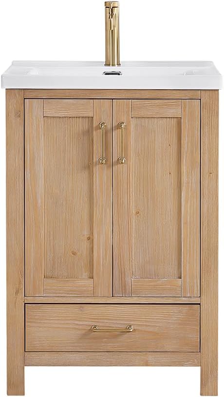 Amazon.com: Altair Design Solana 36" Wood Vanity in Weathered Fir ...