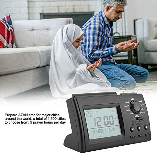 Lecxin Muslim Prayer Alarm Clock, LED Display Digital Alarm Clock ...