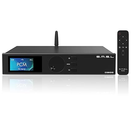 Amazon.co.jp: S.M.S.L D300 Bluetooth 5.0 DAC ROHM フラッグシップ DAC ...
