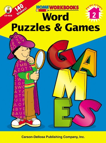 Word Puzzles & Games, Grade 2 (Home Workbooks): Carson-Dellosa ...