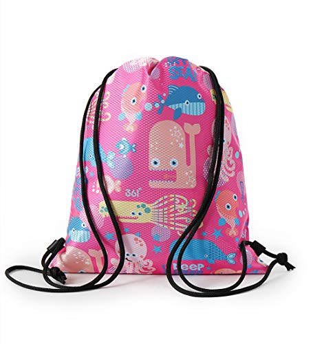 361º Drawstring Backpack for Kids, Waterproof Cinch Swim Bag Dry Wet ...