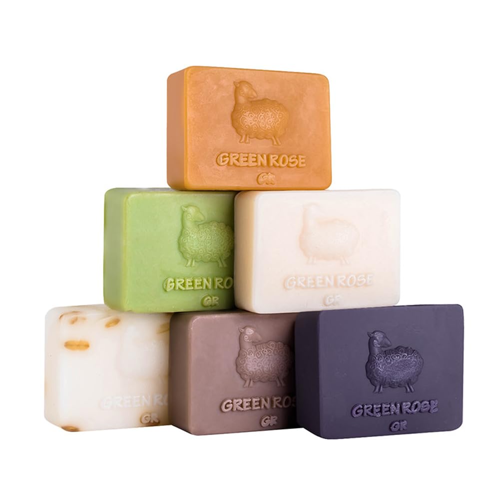 Natural Bar Soap 6 PCS Soap Gift Set - Organic Ingredients & Essential ...