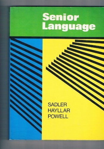 Senior Language by Rex K. Sadler (1982-10-31): Rex Kevin Sadler: Amazon ...