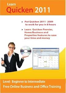 Amazon.com: Quicken 2011 Deluxe and Home/Business Step-by-Step Training CD Course : Software