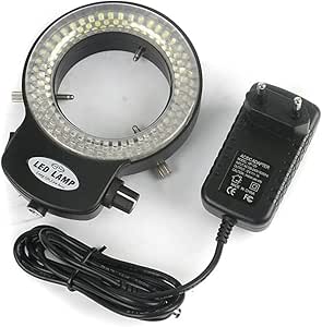 Amazon.com : Microscope Accessories Kit for Adult 56pcs 144pcs LED Ring ...
