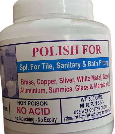 POLISTER for White Metal NET Weight 1 LE : Amazon.in: Home & Kitchen