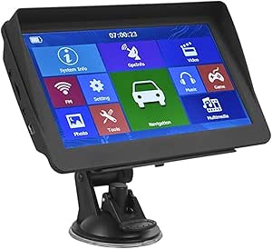 Sat Nav 7 Inch Truck Vehicle GPS Navigation 800Mhz FM DDR3 256M 8GB CE6 ...