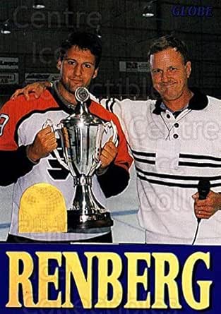 Amazon.com: (CI) Mikael Renberg Hockey Card 1995 Swedish Globe World ...