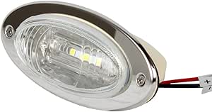 Amazon.com: Manufacturers' Select ITC Oval Flush Mount LED Boat Docking ...