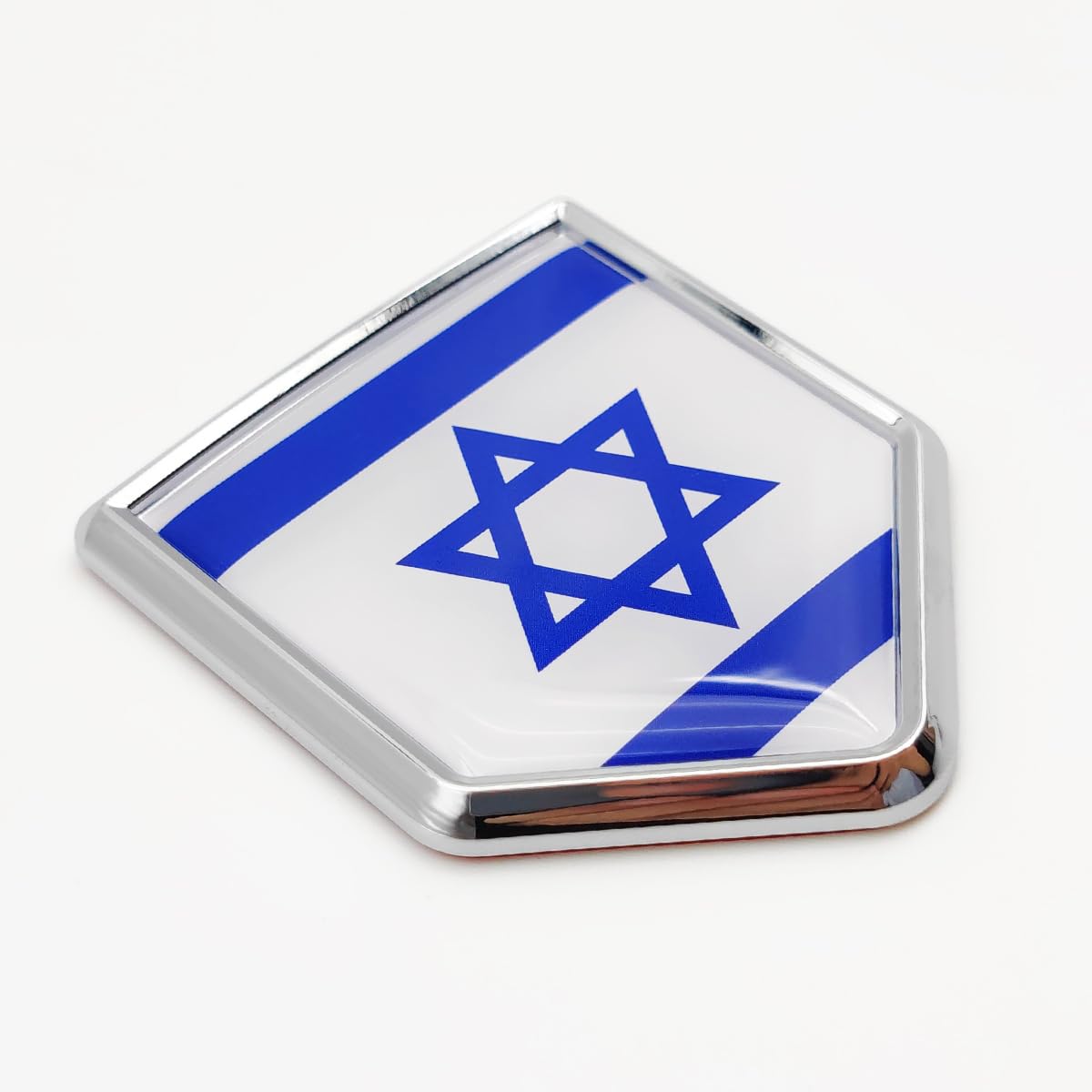 Amazon.com: Overdecor Israel Flag Decal Stickers Car Emblem Israeli Car ...