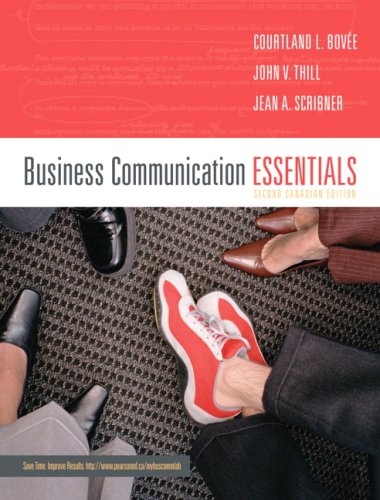 Business Communication Essentials, Second Canadian Edition Plus MyLab ...