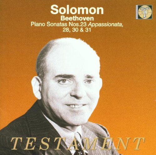 Sonates pour piano nos 23 "Appassionata", 28, 30 & 31: Solomon Cutner ...