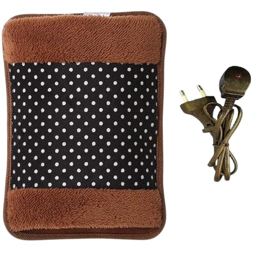 Electric Hot Water Bag – Soft Cloth Heat Therapy Bag for Pain Relief ...