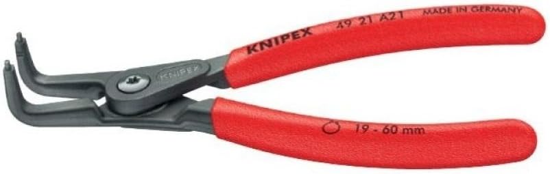 Knipex 49 21 A11 SB Precision Circlip Pliers for external circlips 10-25mm 90° angled in blister ...