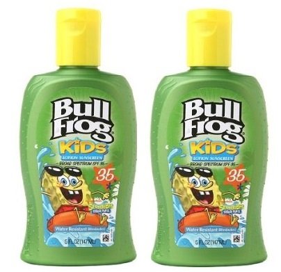 Amazon.com: 2 Pack: Bull Frog Bullfrog Kids Lotion Spf35 5oz 33162-0 ...