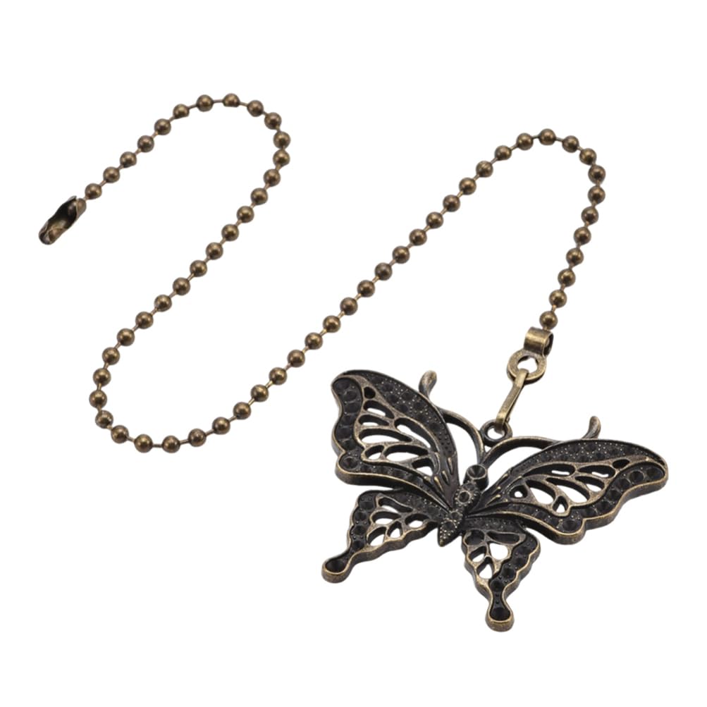 Butterfly Ceiling Fan Light Pull Chain Kite White Ceiling Fan With
