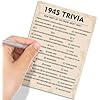 Amazon.com: 80th Birthday Party Games, 1945 Trivia Games, Birthday ...