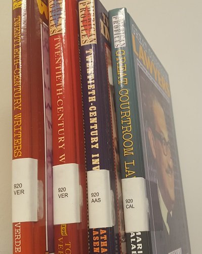 4 Volumes of Facts On File 20st Century American Profiles: 1) Great ...