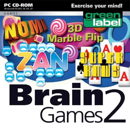 Amazon.com: Brain Games 2 (PC-CD) Including 4 Games : Nomi, 3D Marble ...