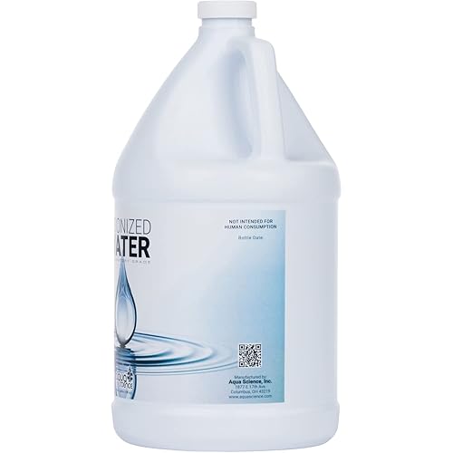 Snapklik.com : Deionized Water -Demineralized Solution - Certified ...