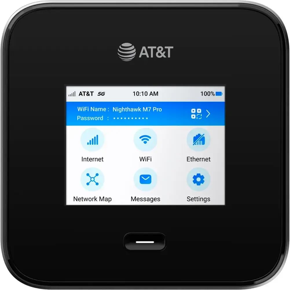 Amazon.com: NETGEAR Nighthawk M7 Pro Mobile Hotspot 5G mmWave, WiFi 7 ...