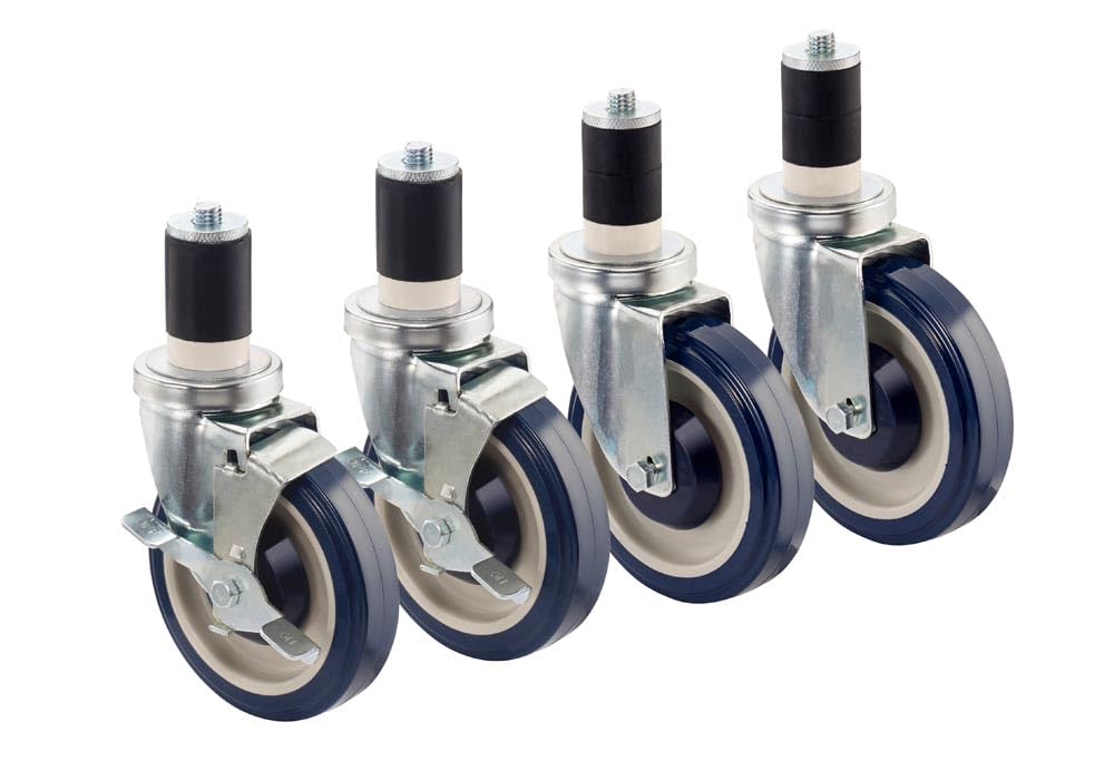 Krowne 30-125S Krowne Economy Series 1-1/2" Stem Work Table Caster ...