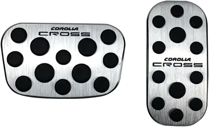 Amazon | BOYOUS【最新型】トヨタ 新型カローラクロス 10系（2021年9月～） アルミ ペダル 工具不要 Corolla Cross 専用設計 ブレーキ アクセル カバー 防 ...