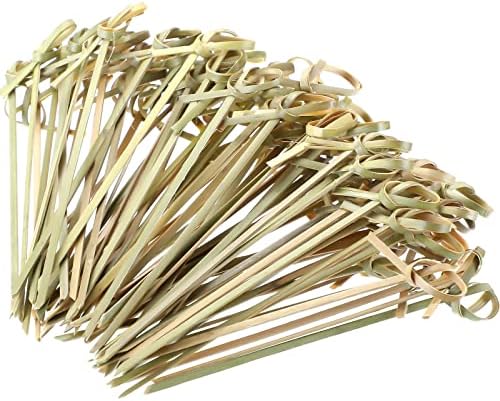 Amazon.com | 500 Pcs Bamboo Cocktail Picks- 4.8 Inch Natural ...