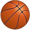 Amazon.com: Basketball - 25 Pack Circle Stickers 3 Inch - Team Sport ...