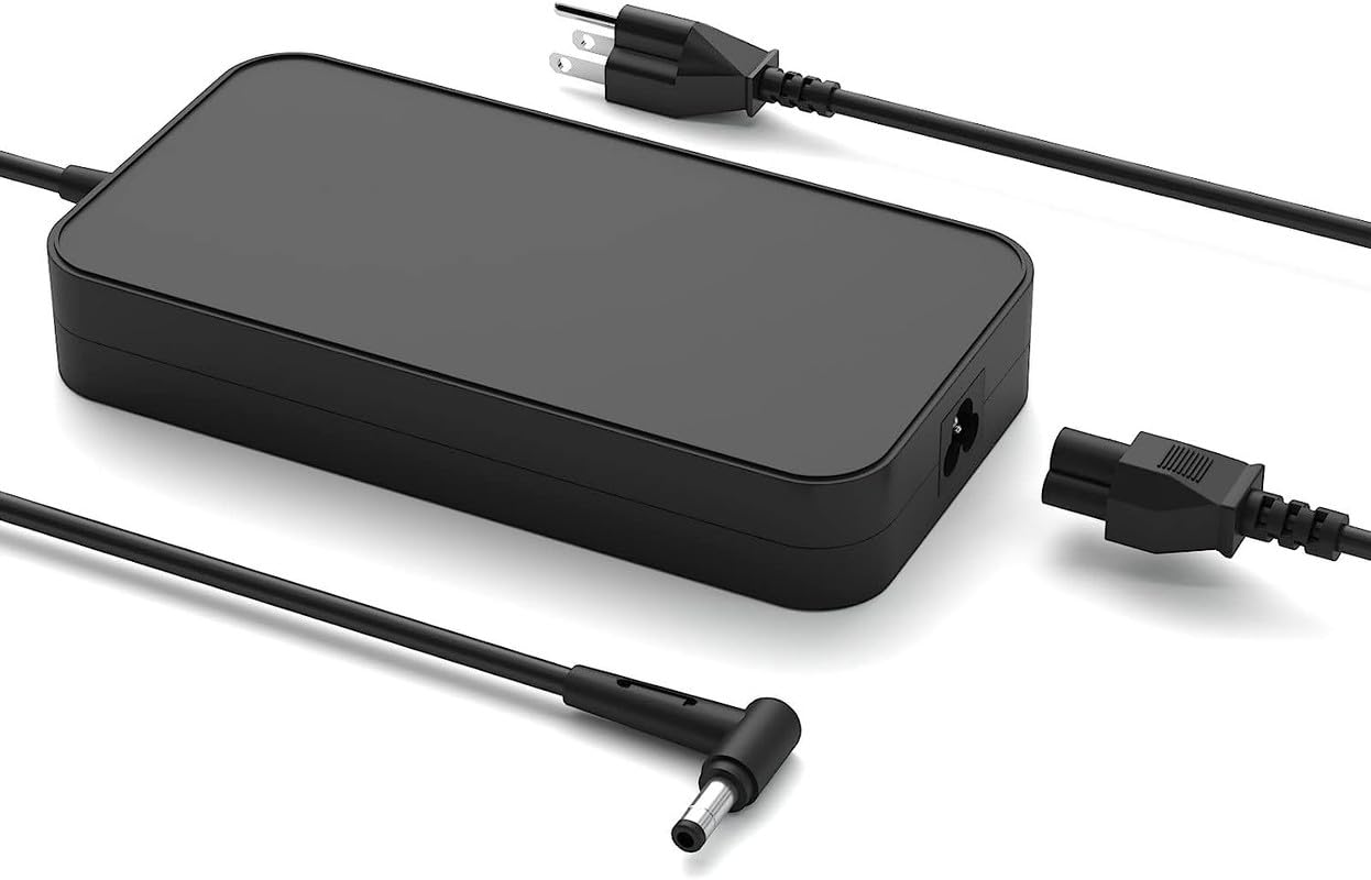 Asus 180W Charger 6.0x3.7mm, Asus Rog Laptop Charger ADP-180TB H for ...