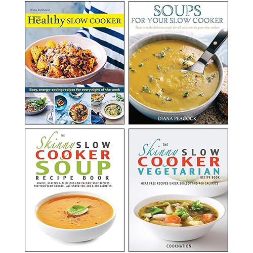 The Healthy Slow Cooker, The Skinny Slow Cooker Soup Recipe Book, Soups ...